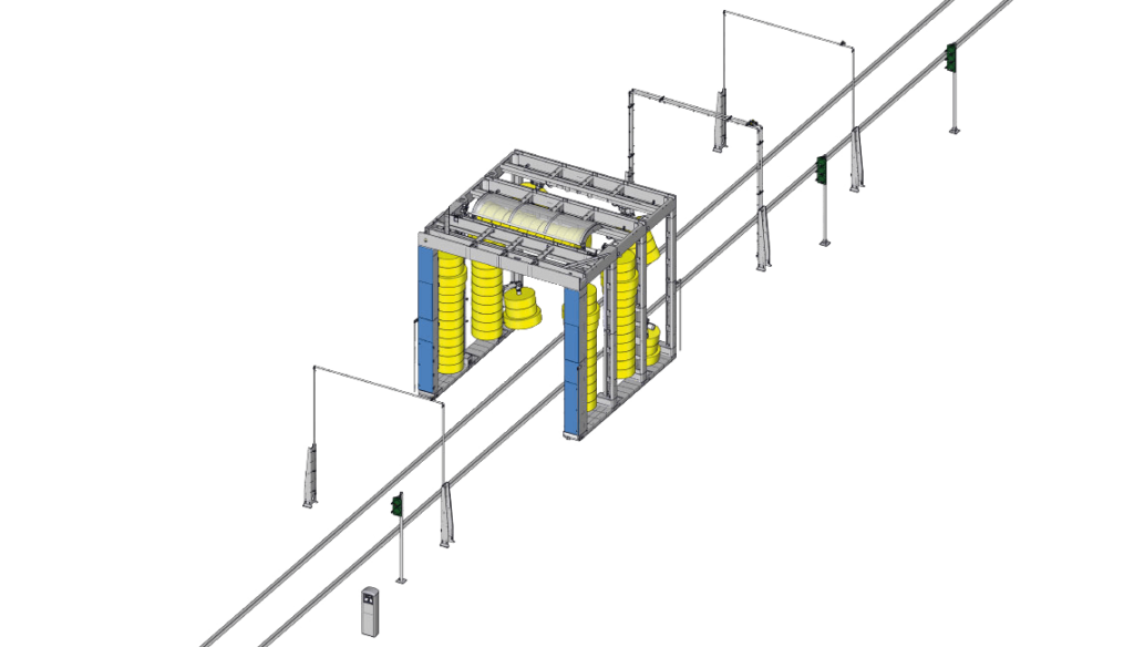 christ-tram & train wash units C5400 SOA - Equindus